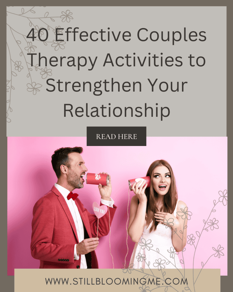 40 Effective Couples Therapy Activities to Strengthen Your Relationship ...
